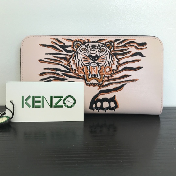 Kenzo | Bags | Clearance Kenzo Crawling Tiger Wallet Pink | Poshmark